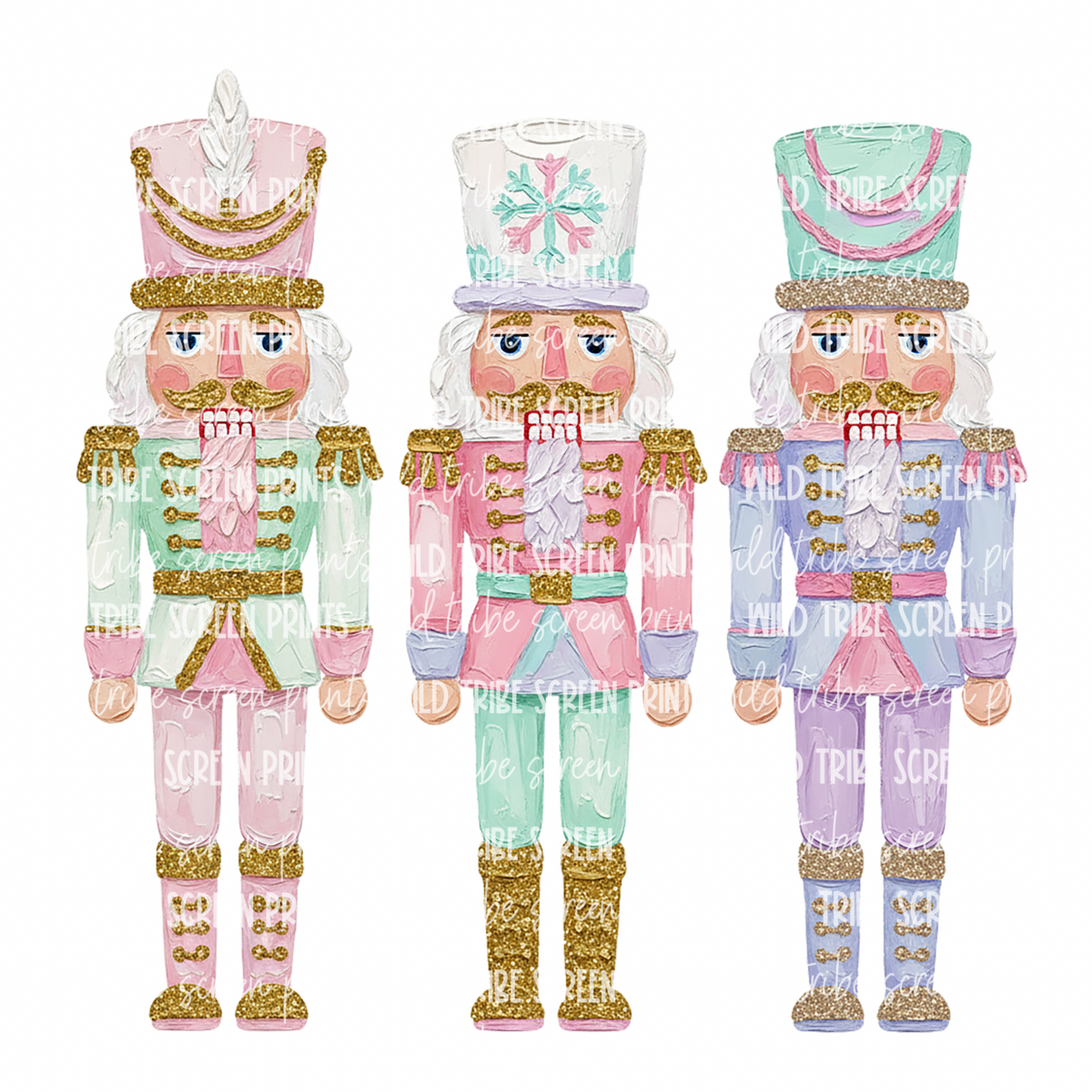 Pastel Nutcracker – Wild Tribe Screen Prints LLC