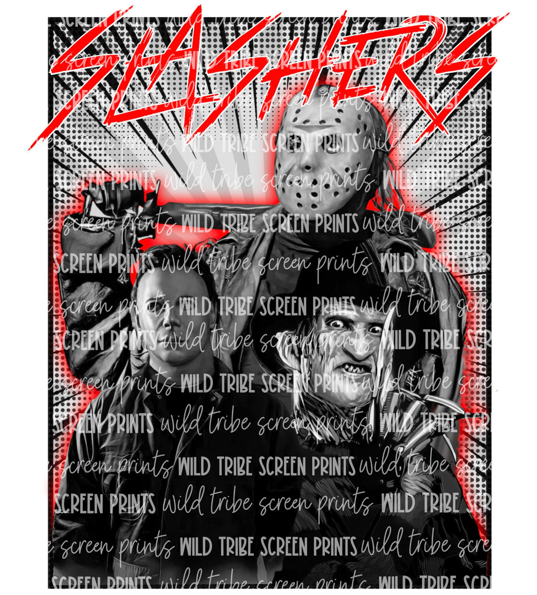 Slashers – Wild Tribe Screen Prints LLC