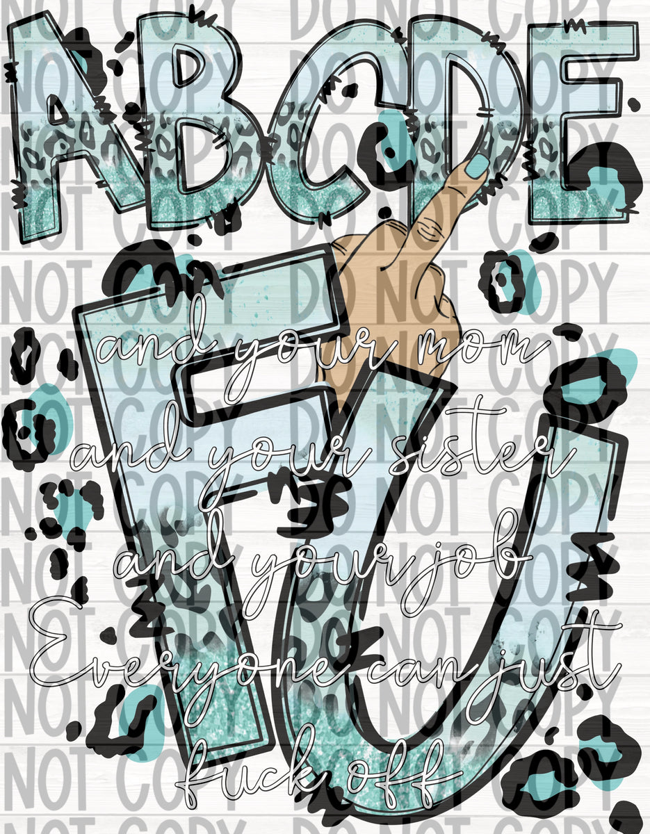 Abcde fu – Wild Tribe Screen Prints LLC